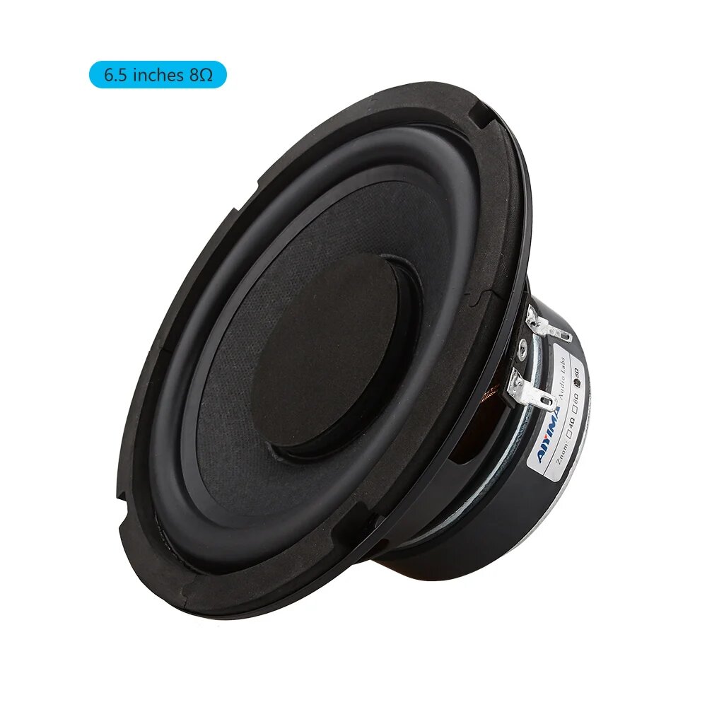 AIYIMA 6,5 дюймов сабвуфер 4/8 Ом 80 Вт 8 Ohm Subwoofer