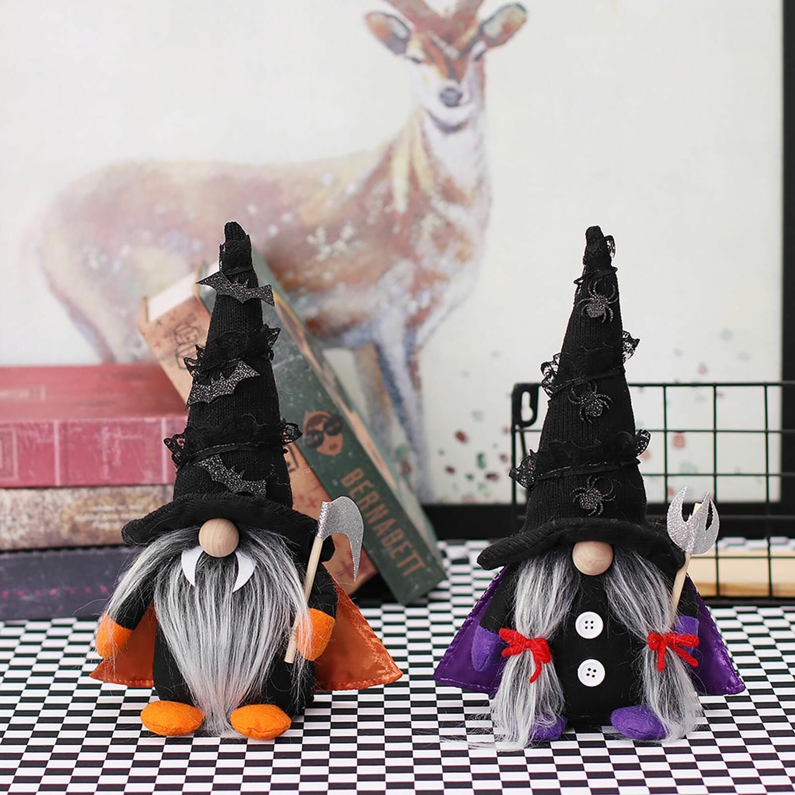 Украшение Для Мальчика-Вампира на Хэллоуин-Оранжевый