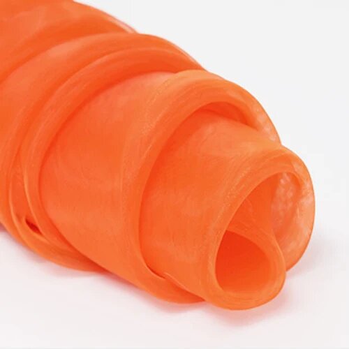 Прозрачная органза, 15 цветов, полиэстер Оранжевый, 50cm L by 145cm W, Оранжевый