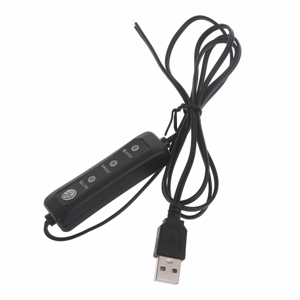 Для использования внутри помещений Мужской 2-контактный USB-кабель питания для пайки своими руками для вентиляторов светодиодных ламп 5 В