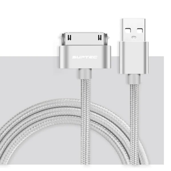30-контактный USB-кабель SUPTEC для iPhone 4S 4 3GS iPad 1 2 3 iPod Nano itouch, зарядный кабель, адаптер для быстрой зарядки, синхронизации данных, шнур