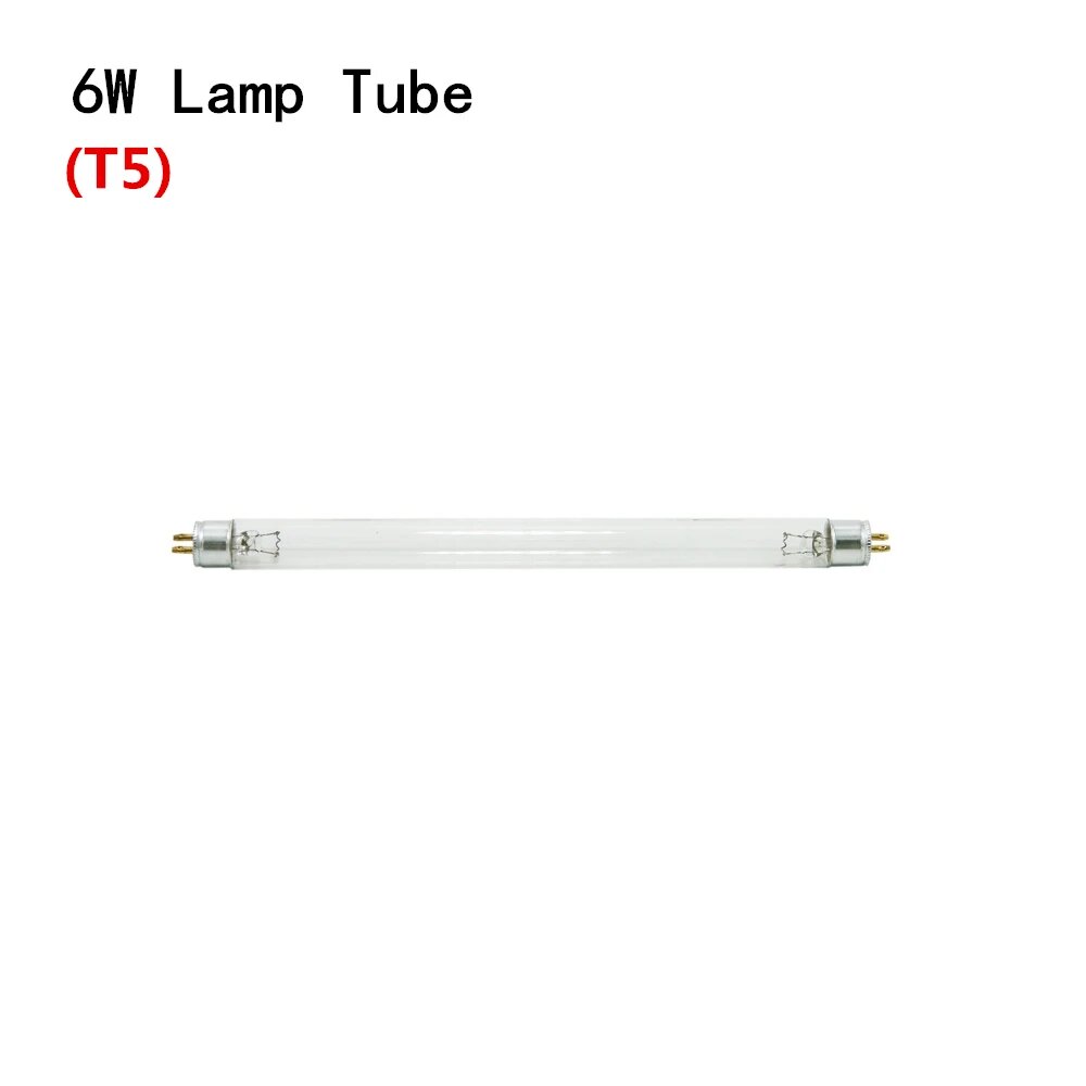Ультрафиолетовые лампы ZHMZH, 220В, кварцевые, 4-15Вт With Ozone, 6W Single Tube