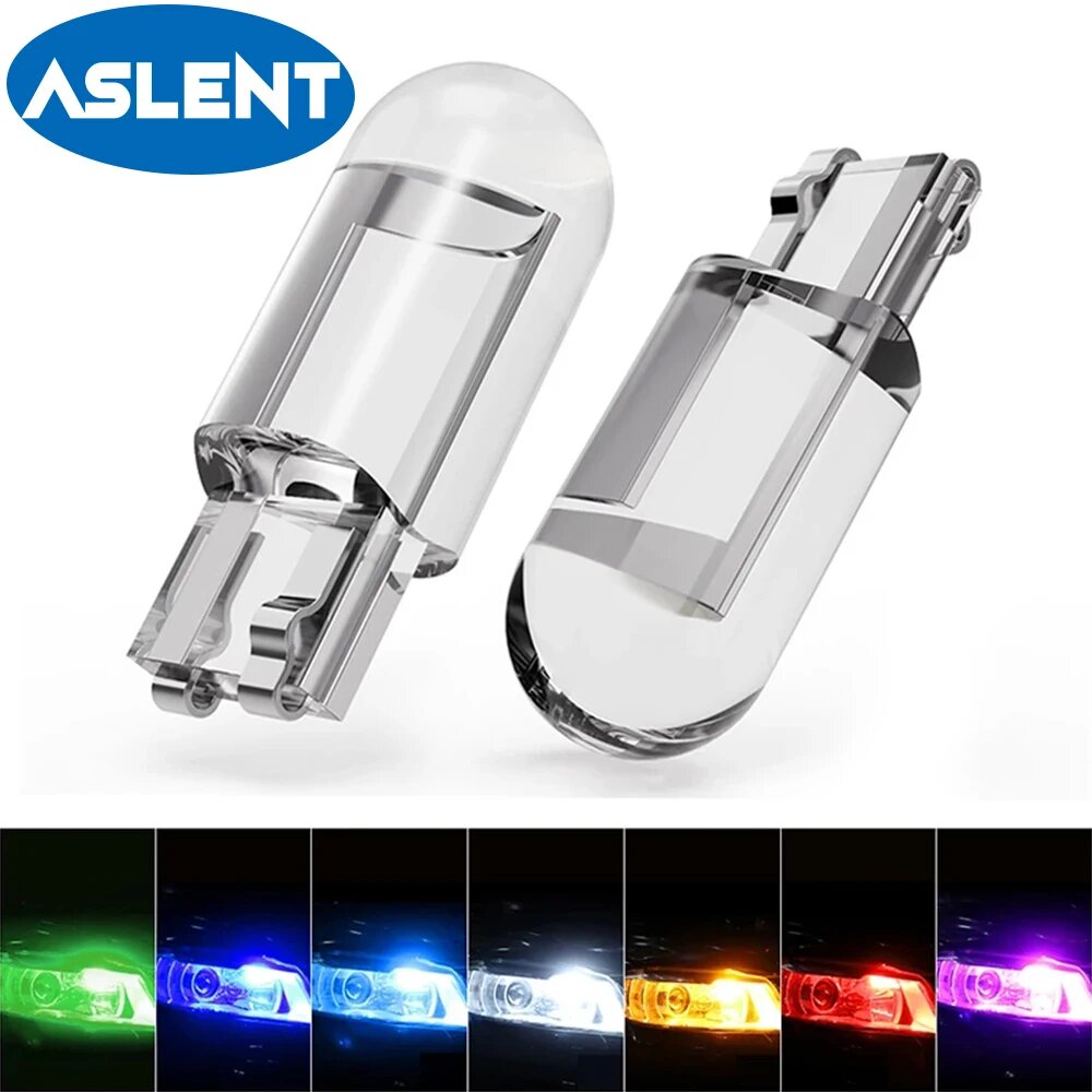 10/20/30 светодиодный т. светодиод T10 W5W WY5W 168 501 2825 COB автомобильный Желтый, 30pcs