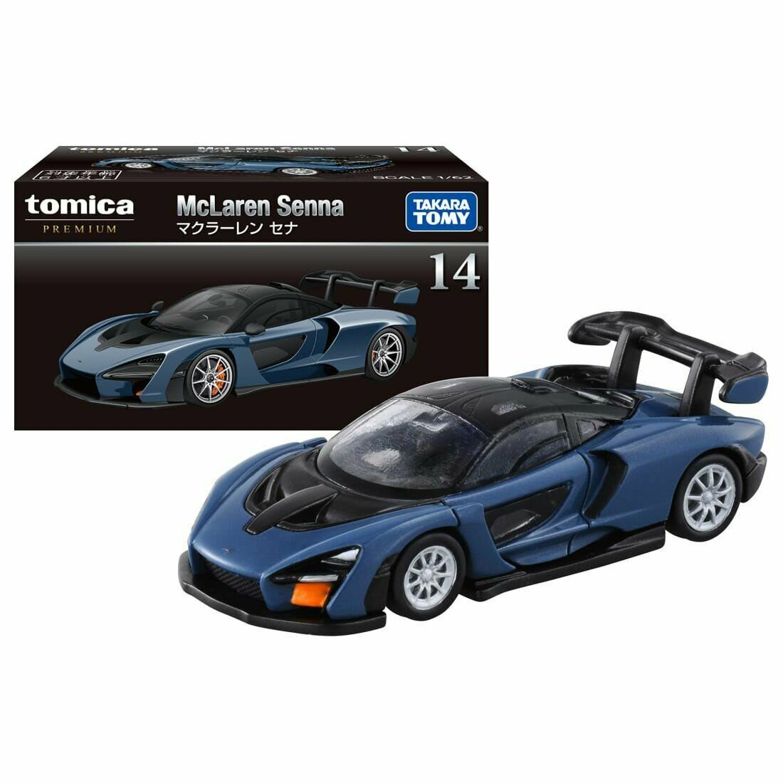 Машинка Takara Tomy Tomica Premium 14 McLaren Senna 123774 Completed Car Model Toys