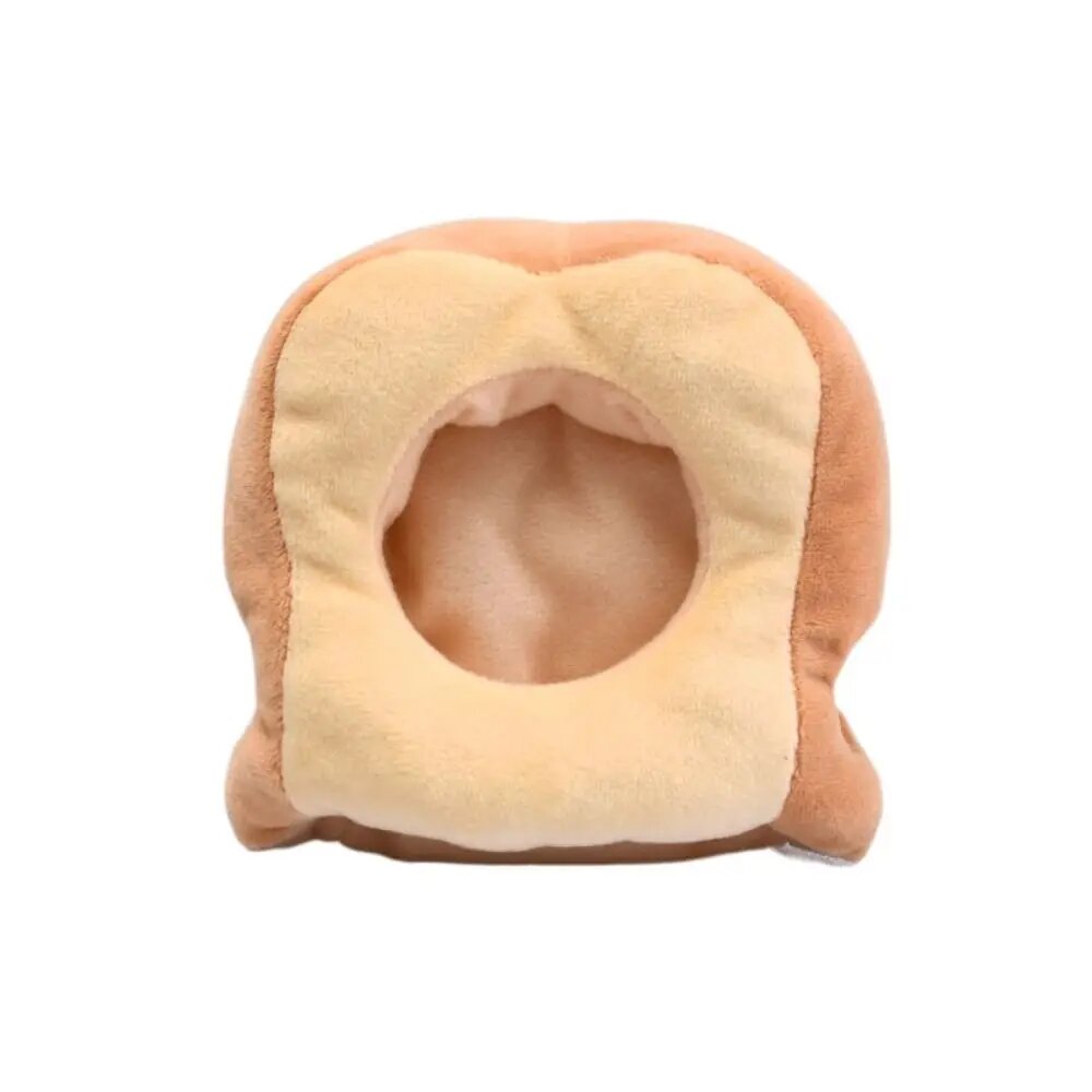 Мультяшная плюшевая кукла Kawaii 10 см Бежевый, square bread