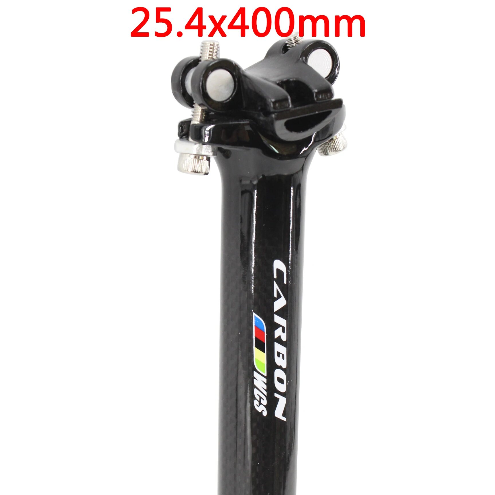 Карбоновый подседельный штырь 3K для горного/шоссейного велосипеда 25.4x400mm