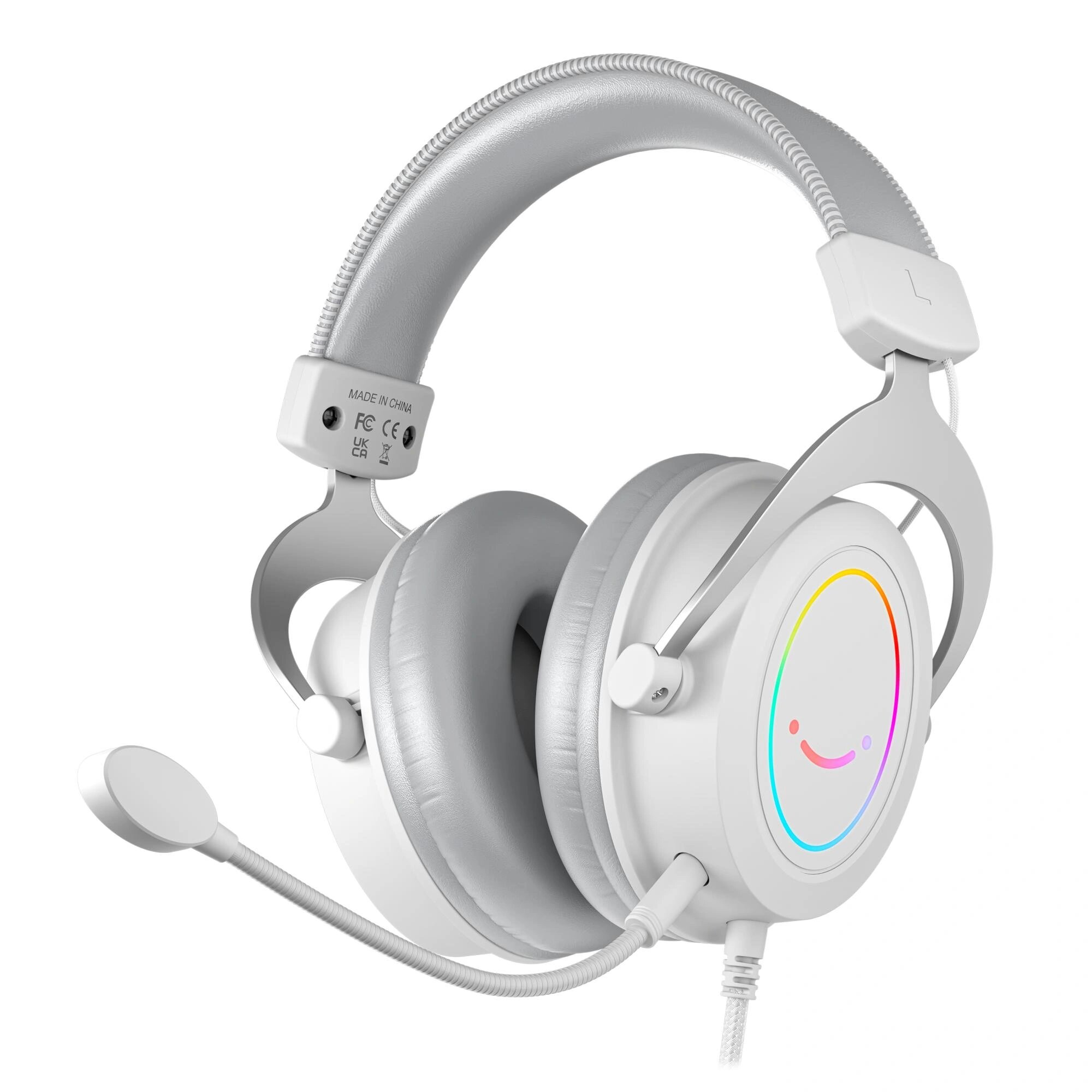 Игровая гарнитура с микрофоном Fifine H3 Gaming Headsets (White)