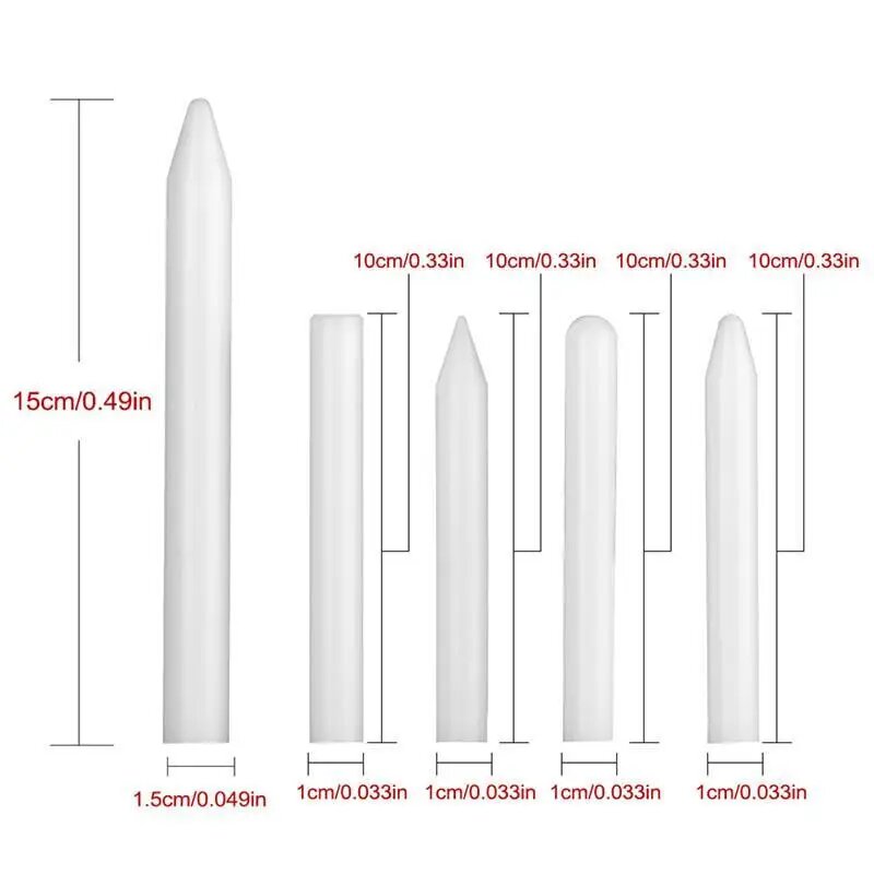5 шт, нейлоновая ручка для удаления вмятин на кузове автомобиля White