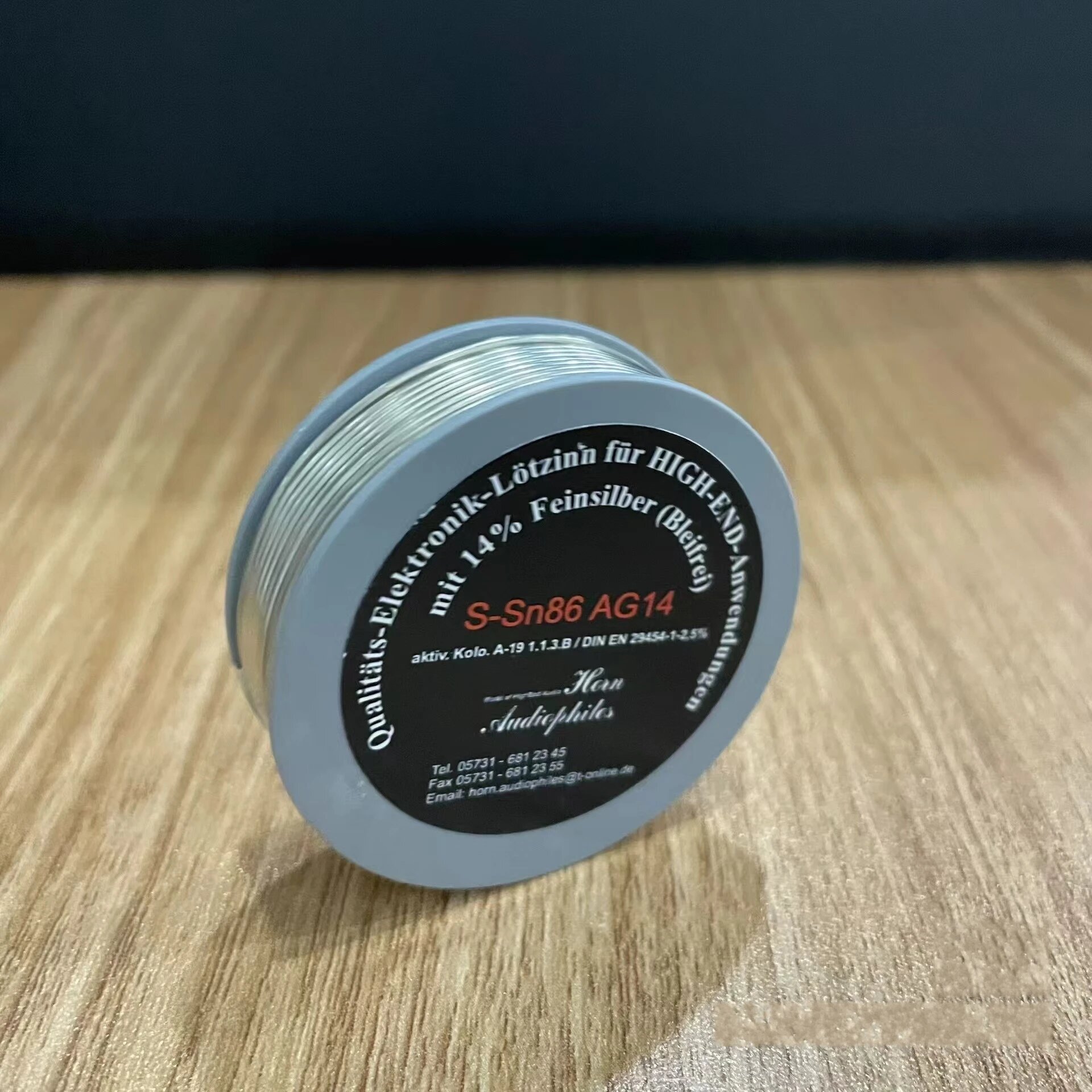 AG High-End Audio Fever Серебряный паяльный провод 14% серебра 1,0 мм 3 meters--No axis