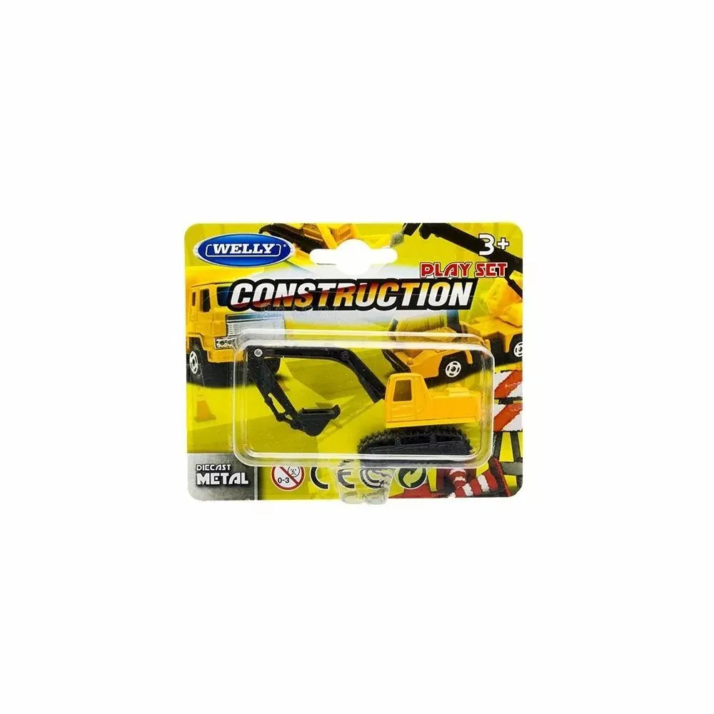 Машинка Welly Construction - Экскаватор 98310B