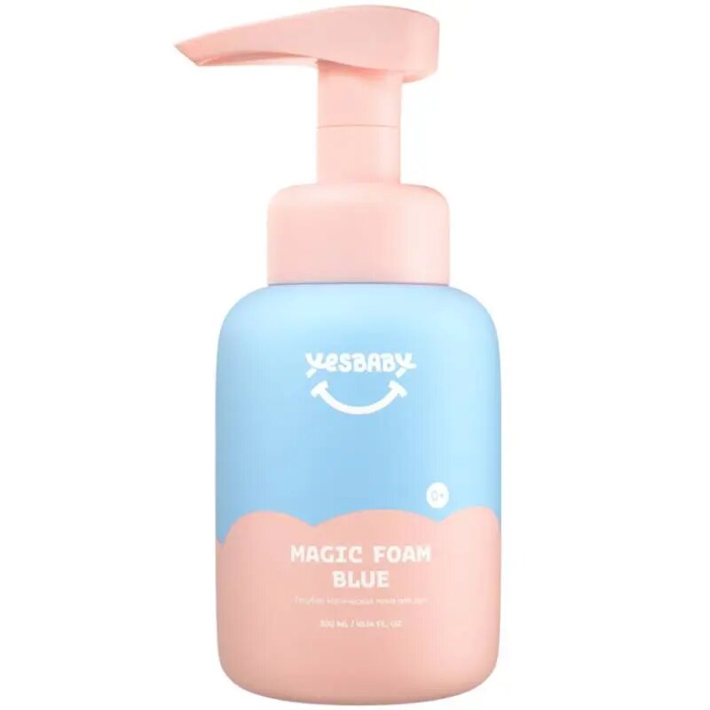YesBaby Голубая магическая пена для рук, Флакон (300 мл) YESBABY