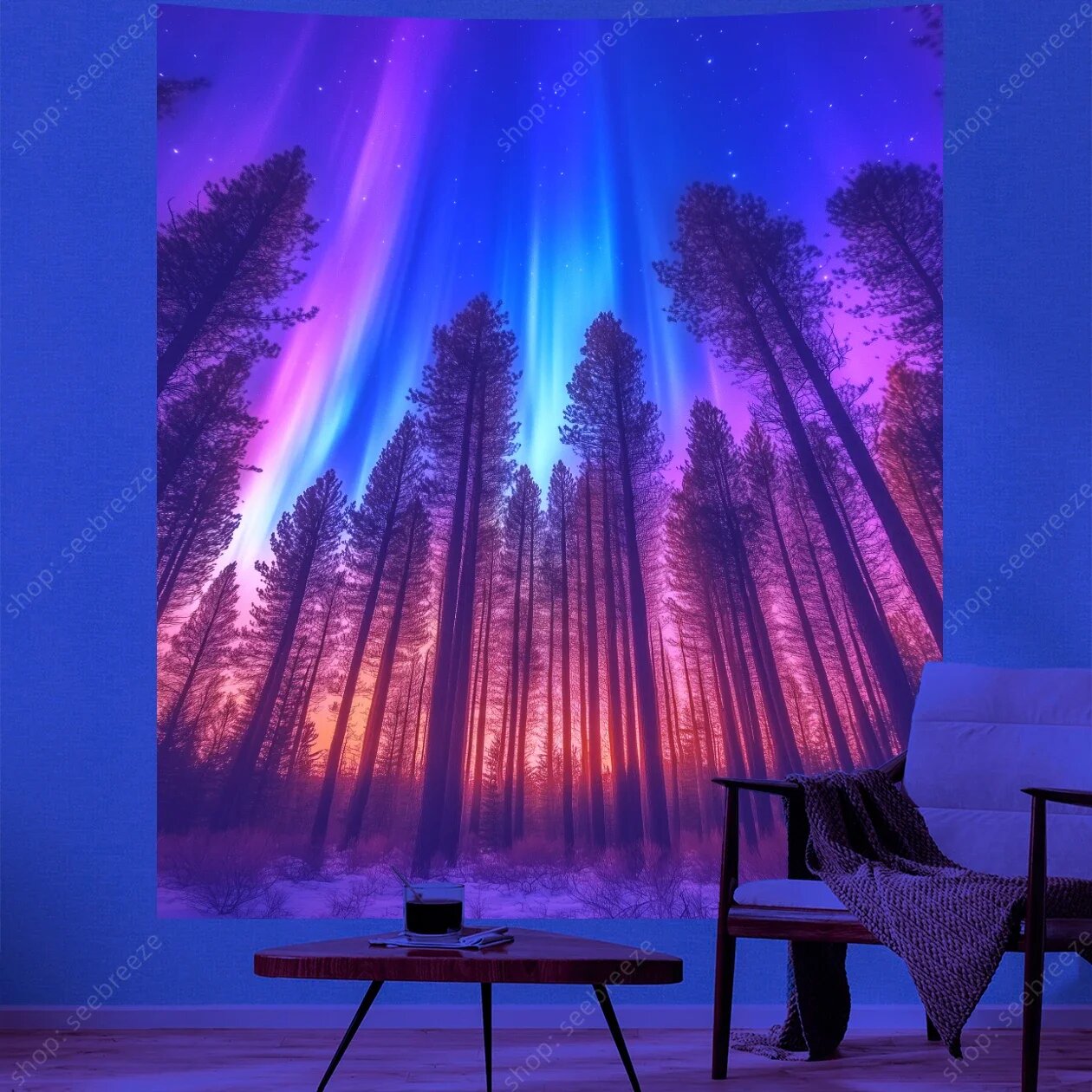 Гобелен Аврора Лес 100% полиэстер