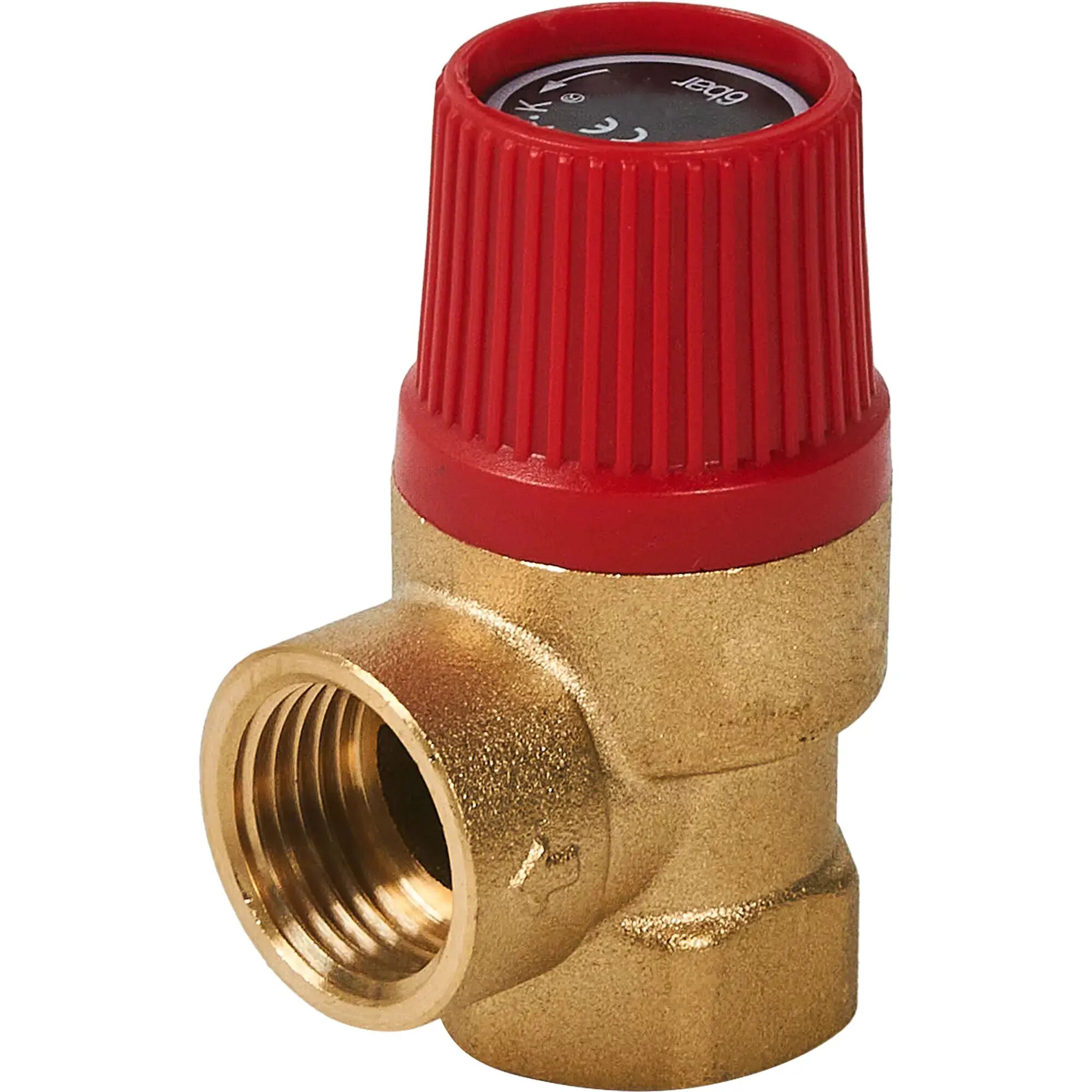 Клапан предохранительный Vaxt 1/2" на 6 атм надёжная защита трубопроводной системы