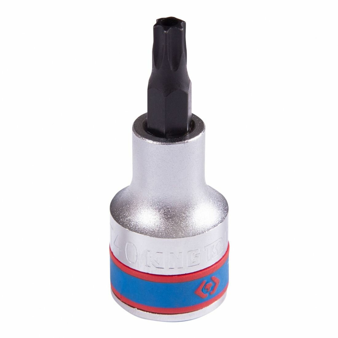 Насадка (бита) торцевая 1/2, Torx, T40, L = 60 мм, с отверстием