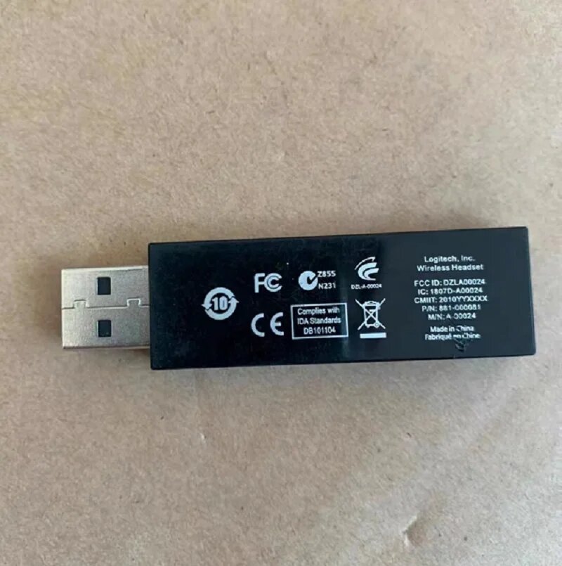 Оригинальный запасной адаптер для наушников Logitech G930, ресивер для игровой гарнитуры, комплект запасных частей, G 930 USB-адаптер для собак