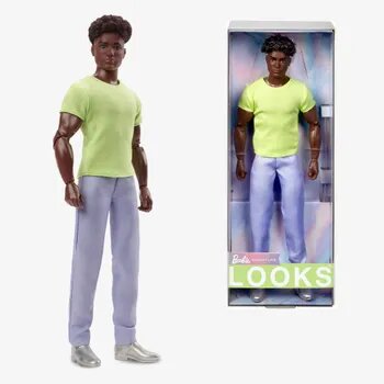 Кукла Barbie, Фирменная внешность Барби Ken HRM17, 2024 Модель #25