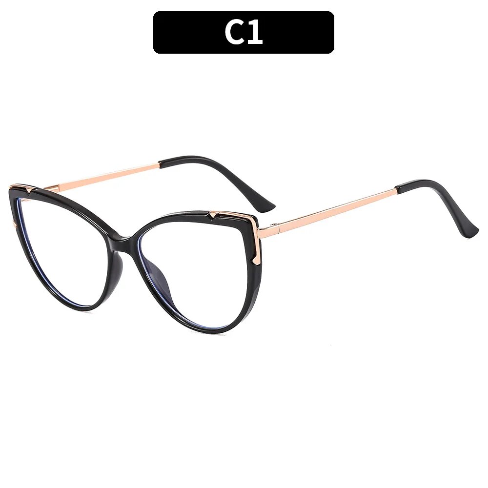 Очки NEEK REDEN кошачий глаз Photochromic C1 Myopia-175