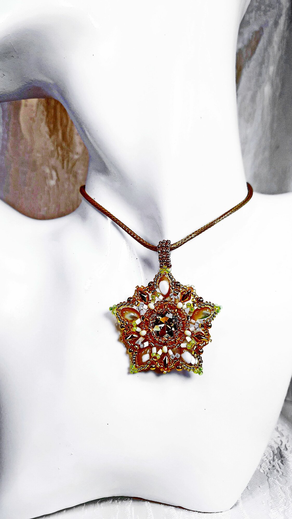 Подвеска, горный хрусталь