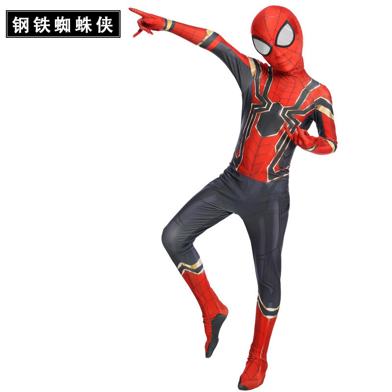 Колготки детские, с изображением Человека-Паука, размер 140