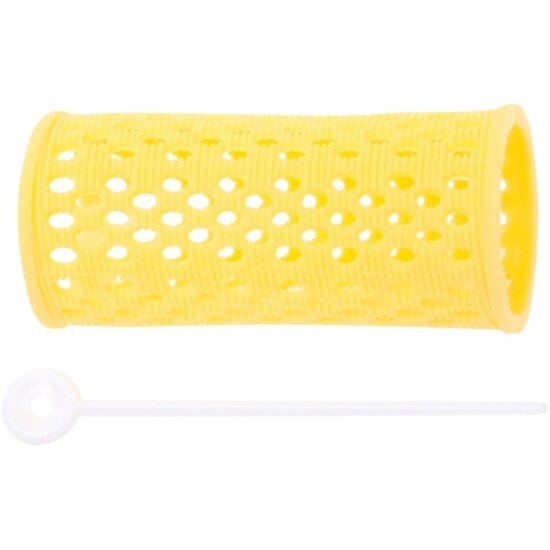 Бигуди пластиковые Dewal Professional DEWAL, желтые d 32 мм,12 шт