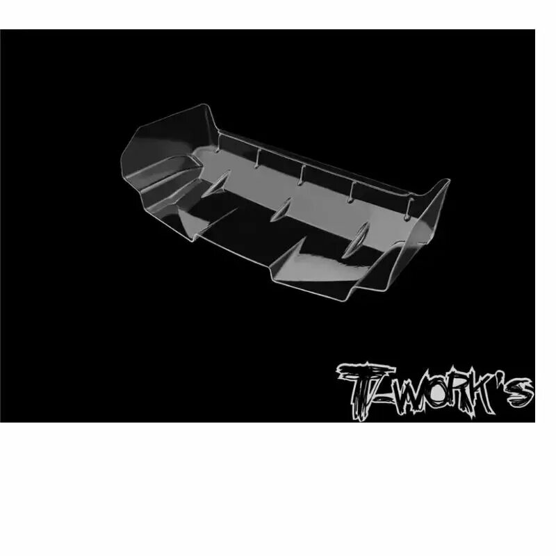 Металлическое заднее крыло T-Work's TE-228-B 6,5 дюйма для багги 1:10