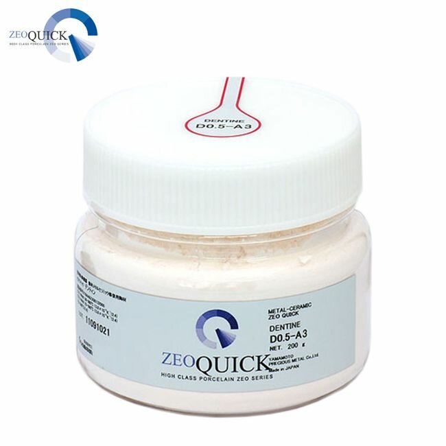 Дентин-0.5 Dentine D0.5-A3.5, порошок, 200г, ZEOQUICK, Yamakin (Япония)