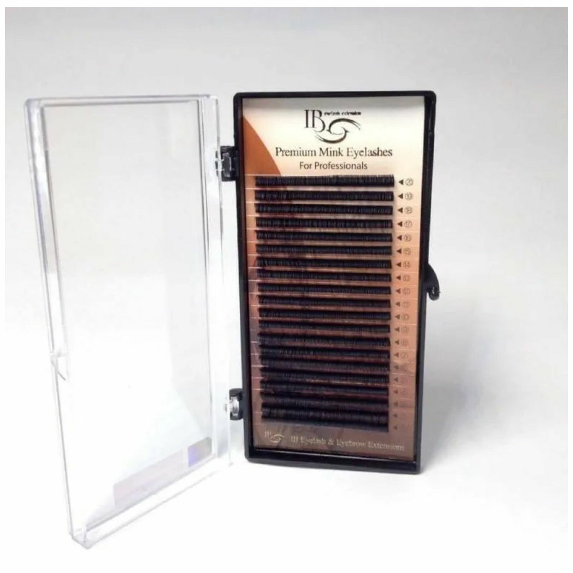 Ресницы IB D 0,10-7 мм Айбьюти/IBeauty, черные, отдельные длины
