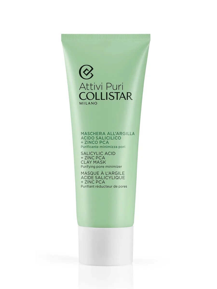 COLLISTAR Маска для лица глиняная с салициловой кислотой и цинком PCA Salicylic Acid + Zinc PCA Clay Mask, 75 мл