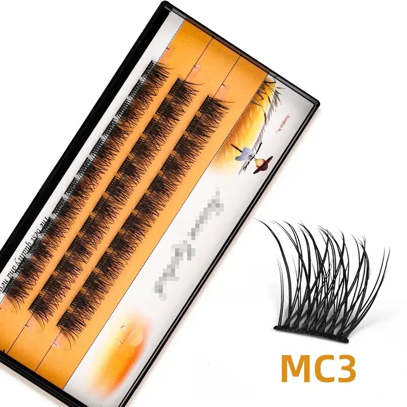 Nакладные ресницы Anlinnet MC3, 11 мм, 36 пучков