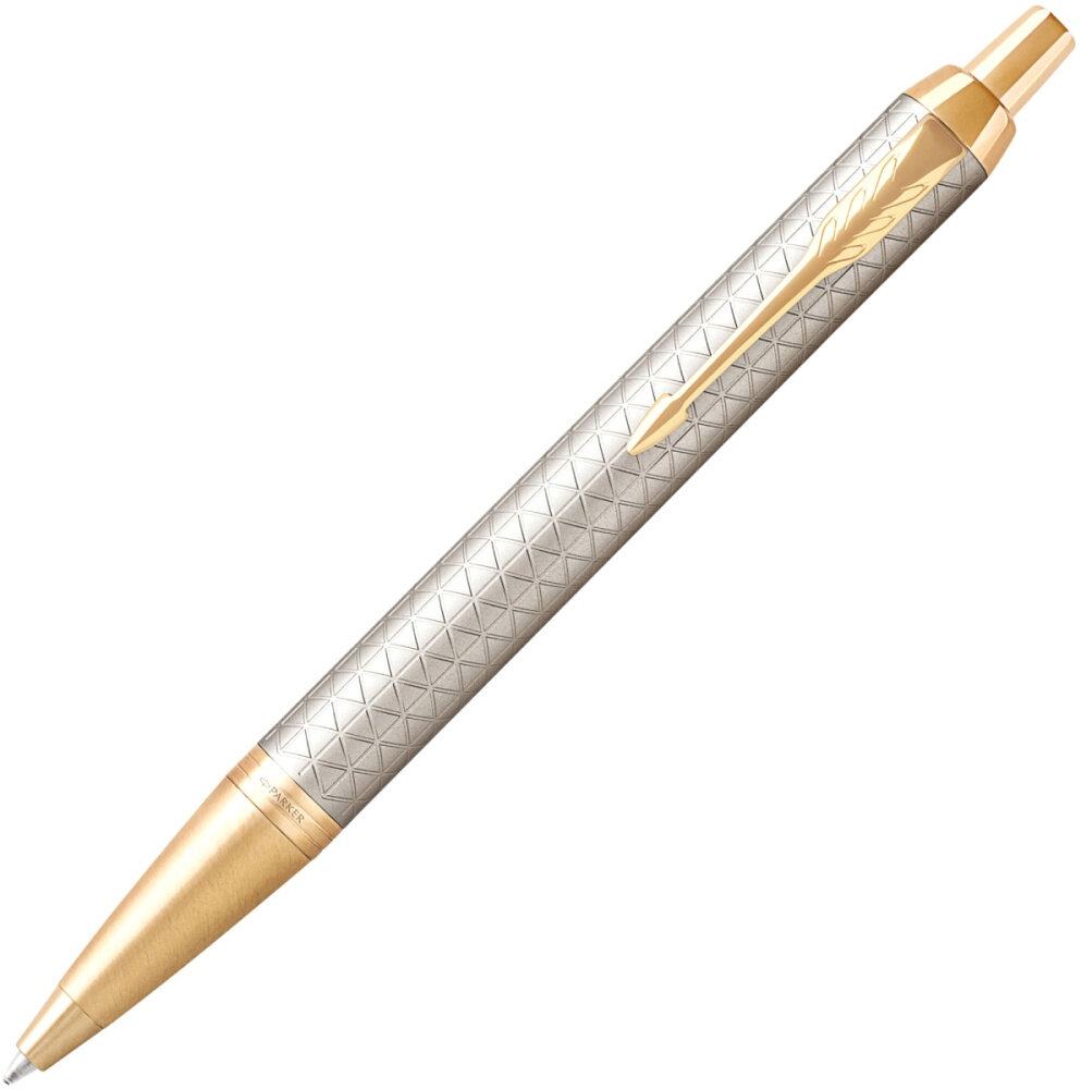 Ручки Parker Ручка Parker K323 IM Premium Warm Silver (Grey) GT BP (1931687)