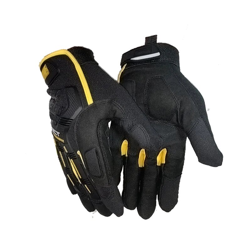 Тактические перчатки M, Black Yellow