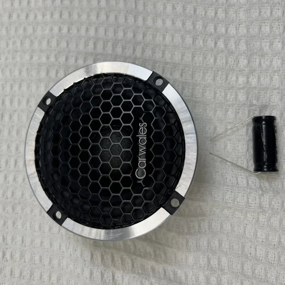 Автомобильная Колонка среднего диапазона GM 3,5 дюйма 80 Вт, улучшенная версия модифицированного динамика с конденсатором.