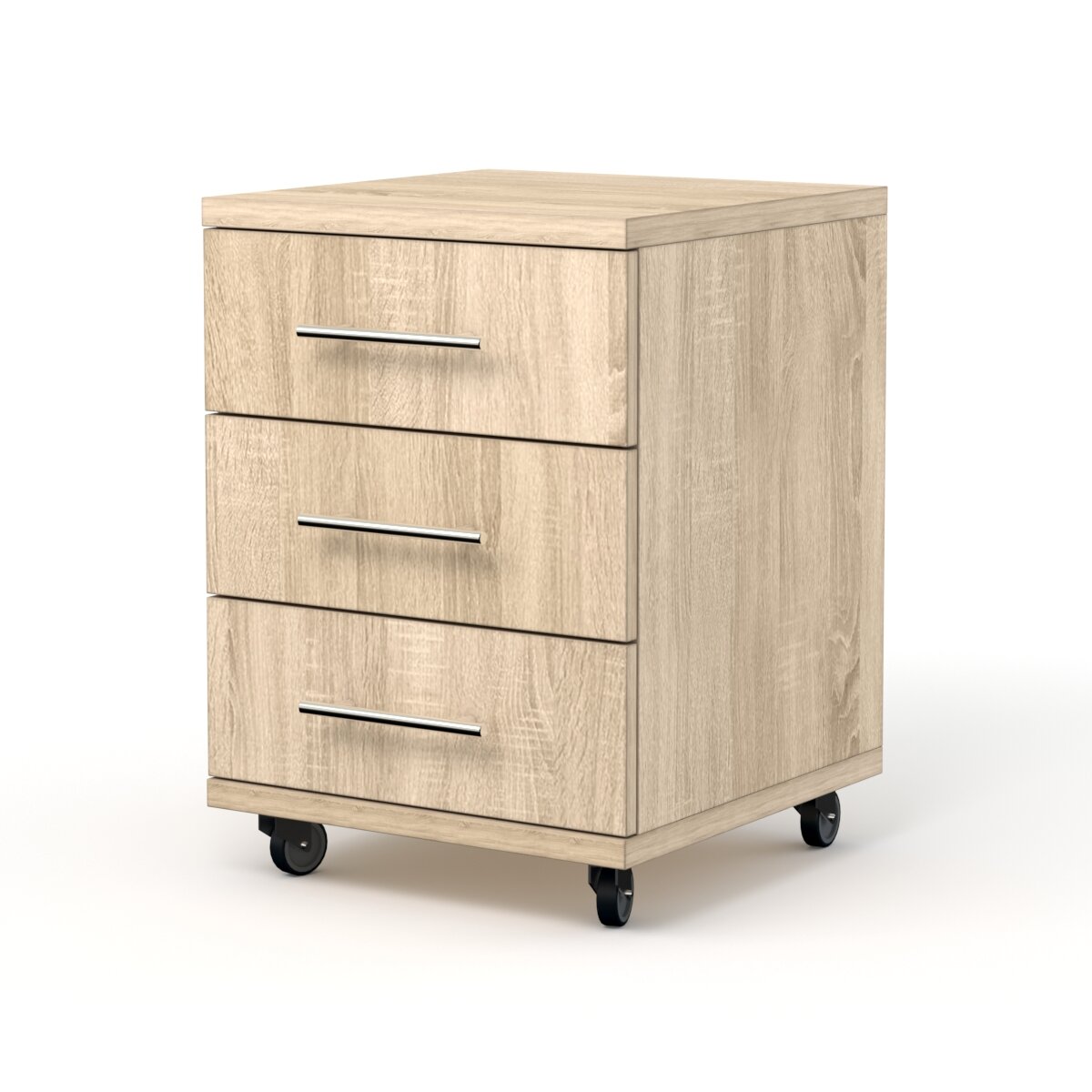 Тумба подкатная НТ-330, Дуб Сонома. Производитель товара - компания Westcom.