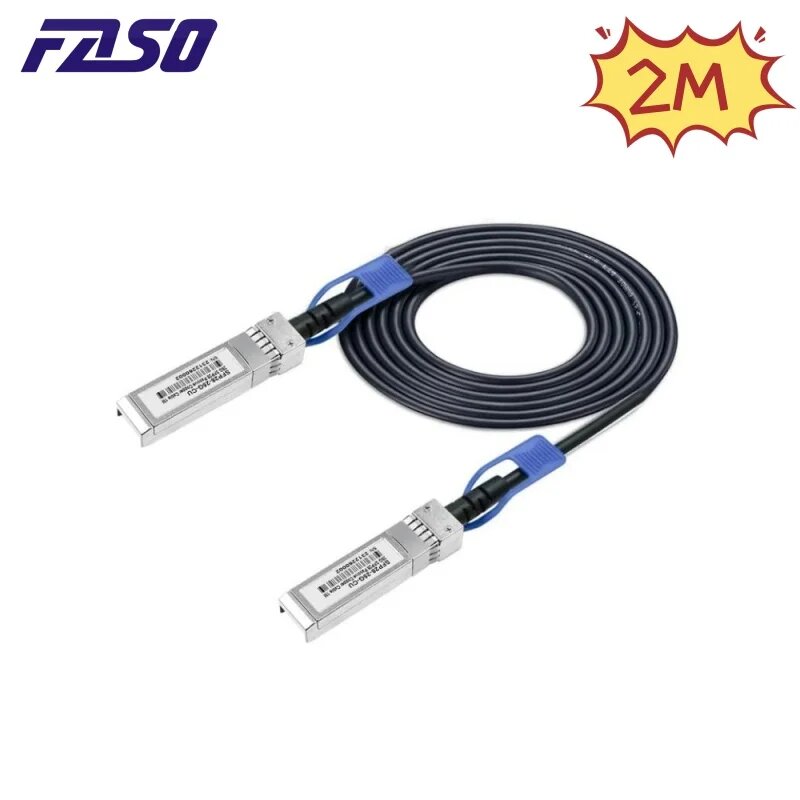 FASO 25G SFP28 SFP+ DAC кабель 0,5-10 м 2M 25G SFP28 DAC