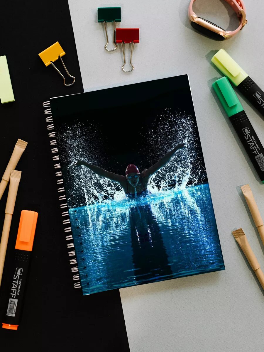 Блокнот тренера по плаванию