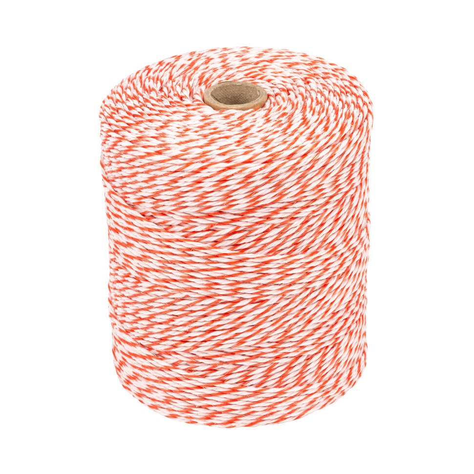 Веревка (провод, шнур) для электропастуха длина 500 метров диаметр 2 мм