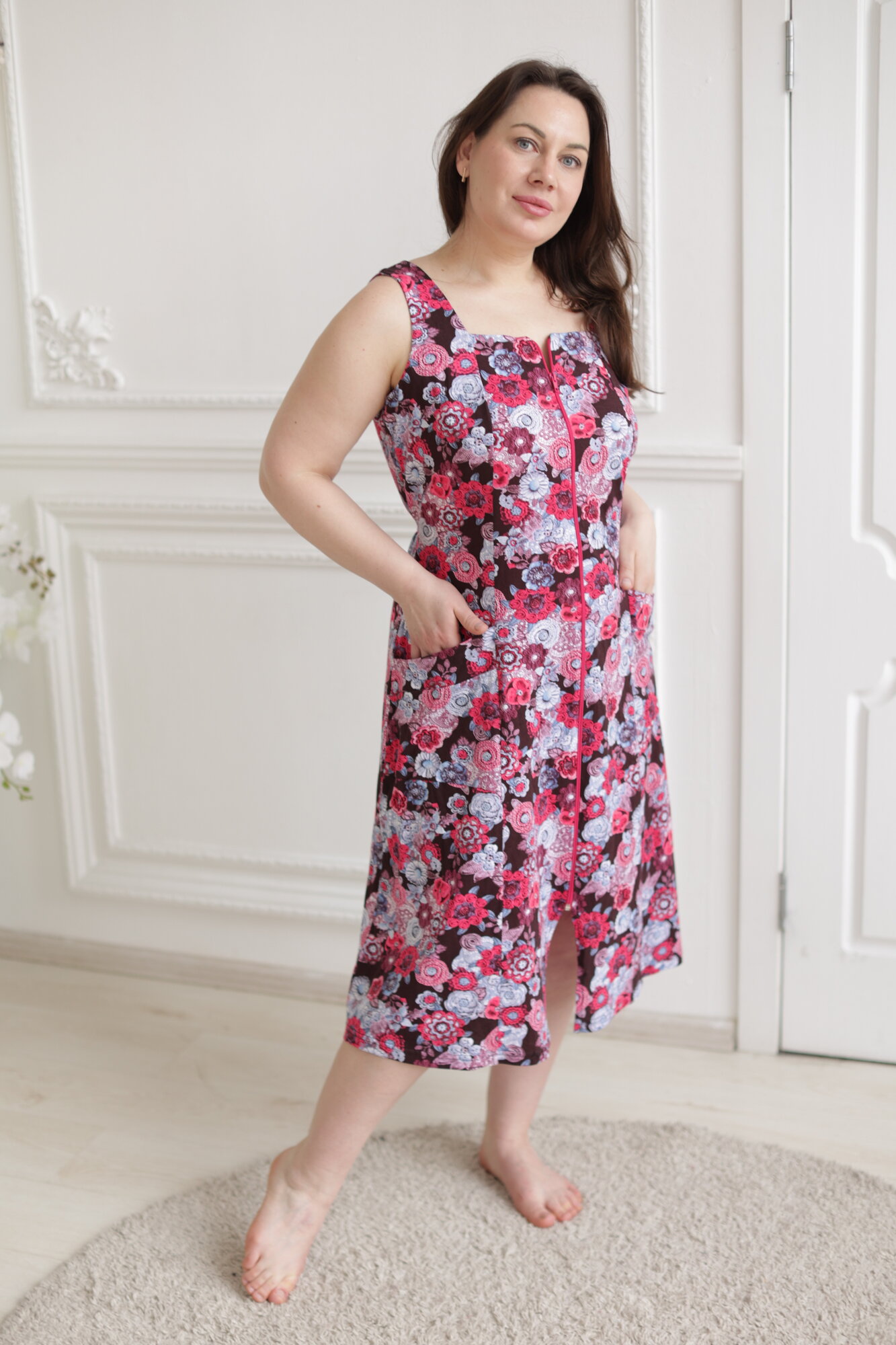 Халат для кормящих мам Comfort FASHION Халат-сарафан