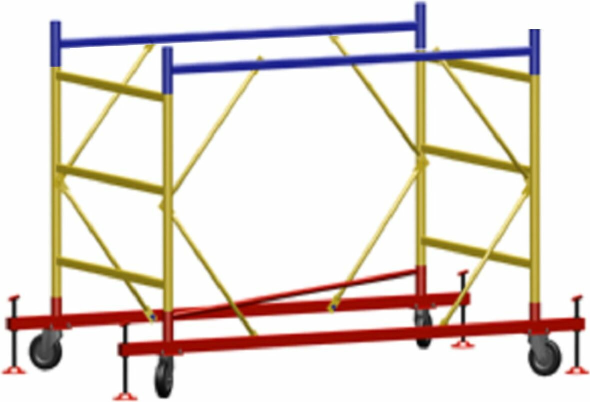 Вышка тура ВСП-250 Блок базовый 1,2х2м