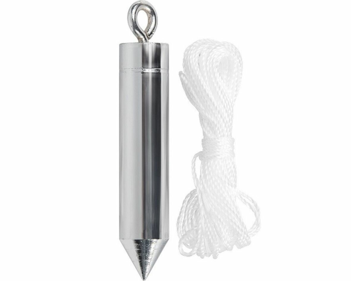 Отвес строительный цилиндрический 200 г MATRIX