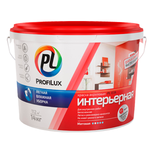 Profilux PL-07А для стен и потолков акриловая матовая, Супербелый