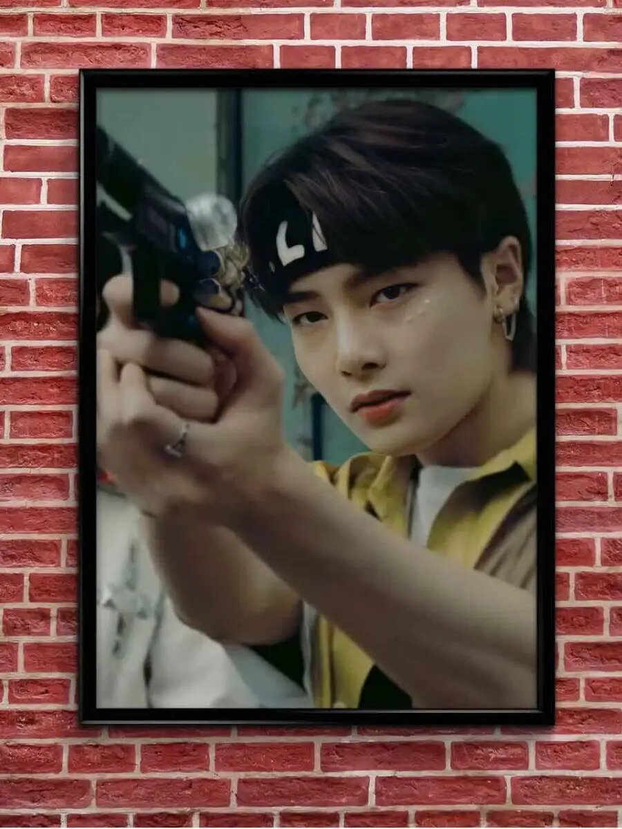 Постер на стену Stray Kids формат А3 30*40