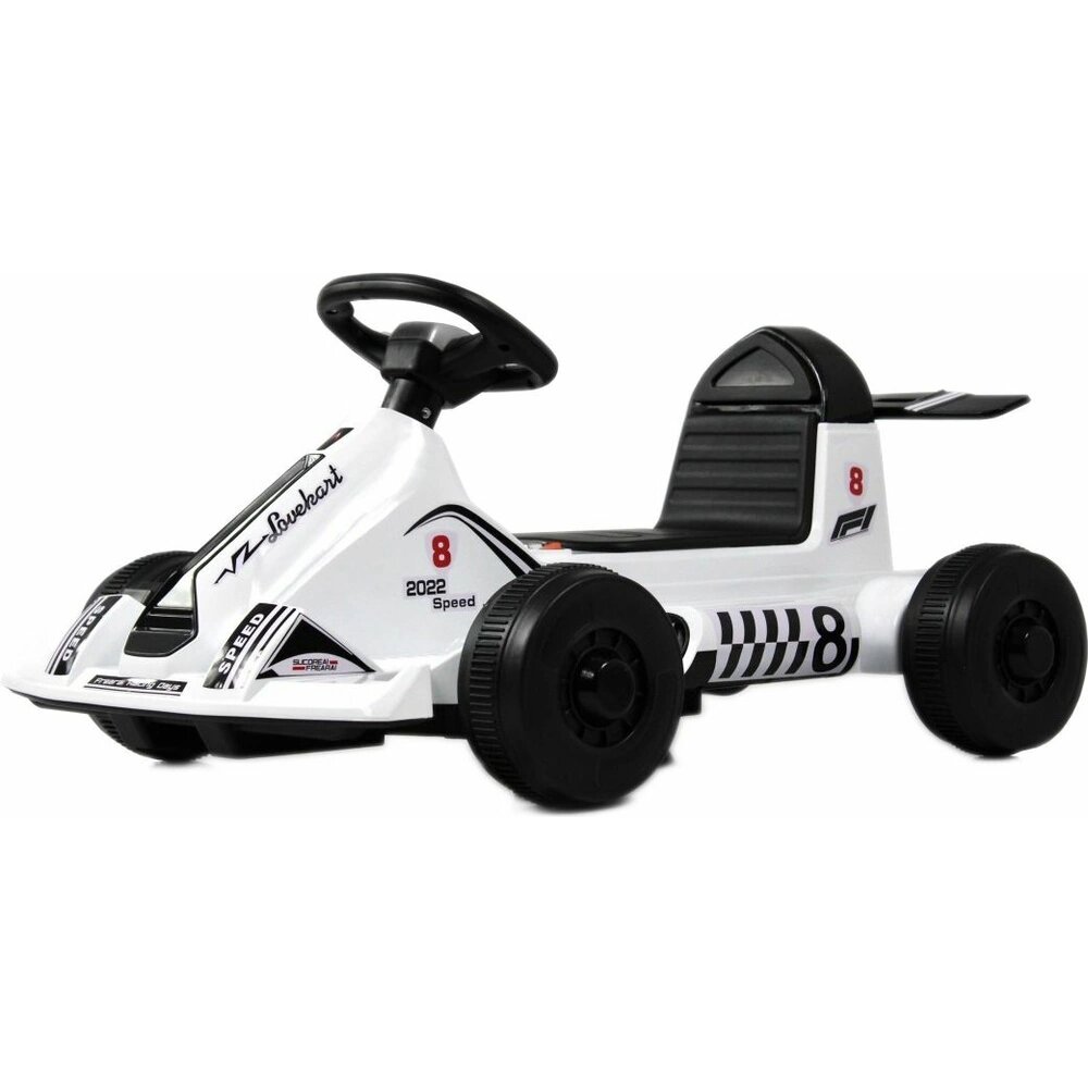 Детский электромобиль RiverToys K008PX белый Белый 6+