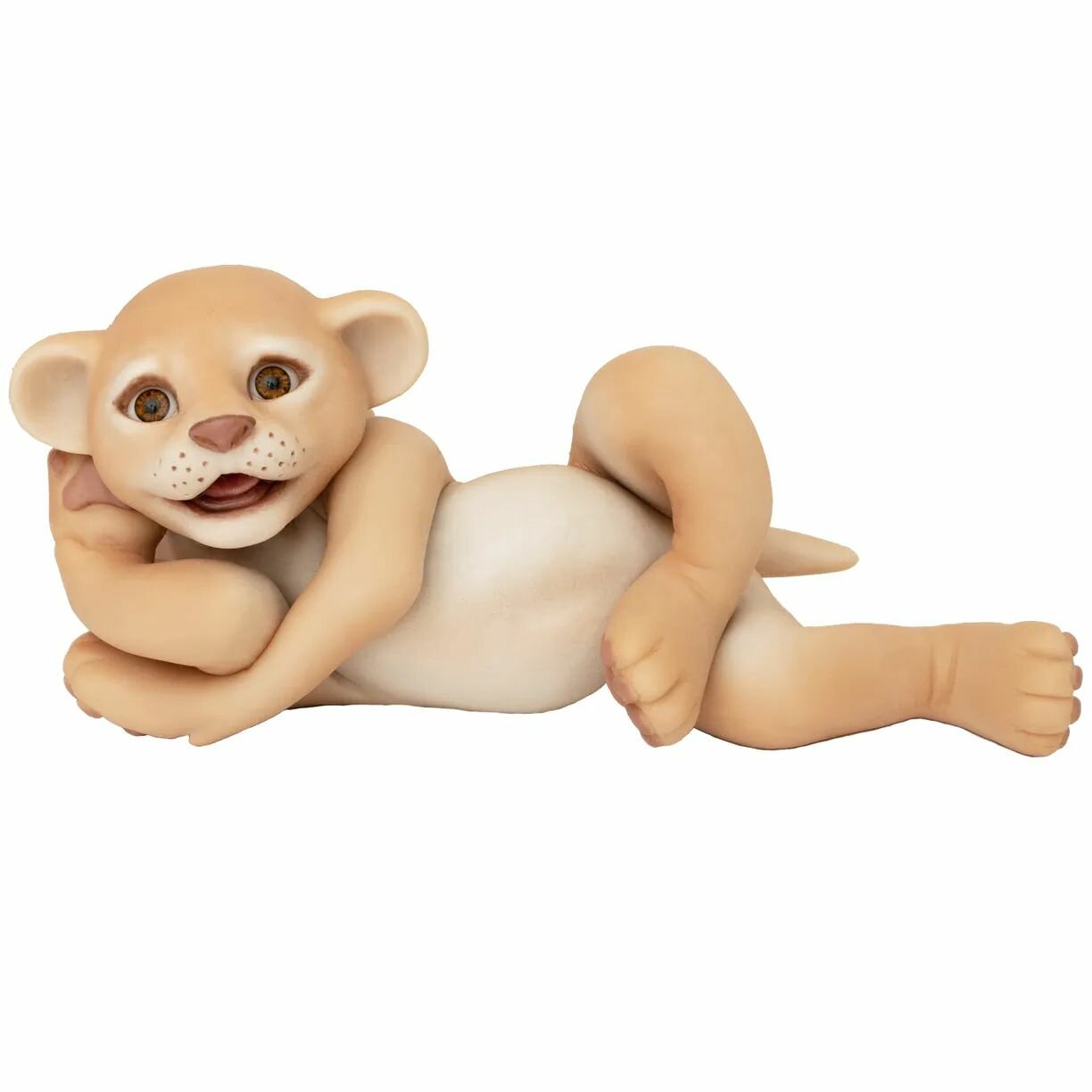 Кукла Magic Manufactory "Лев", силикон, 26 см, коллекционная