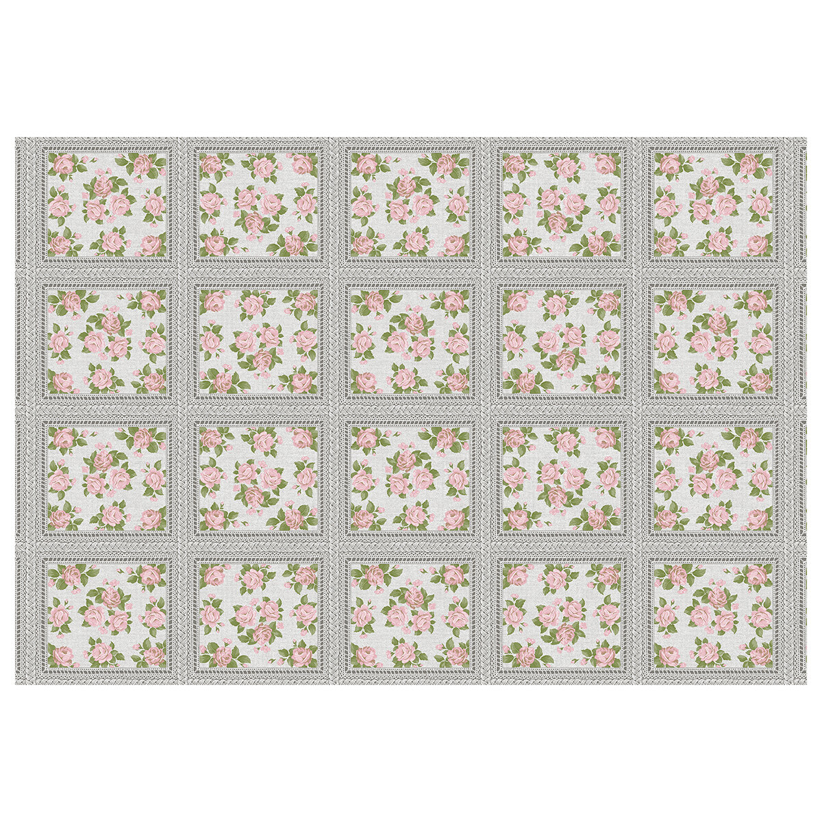Клеенка столовая на нетканой основе Колорит Мажор 625/15, 1,35 x 20 м