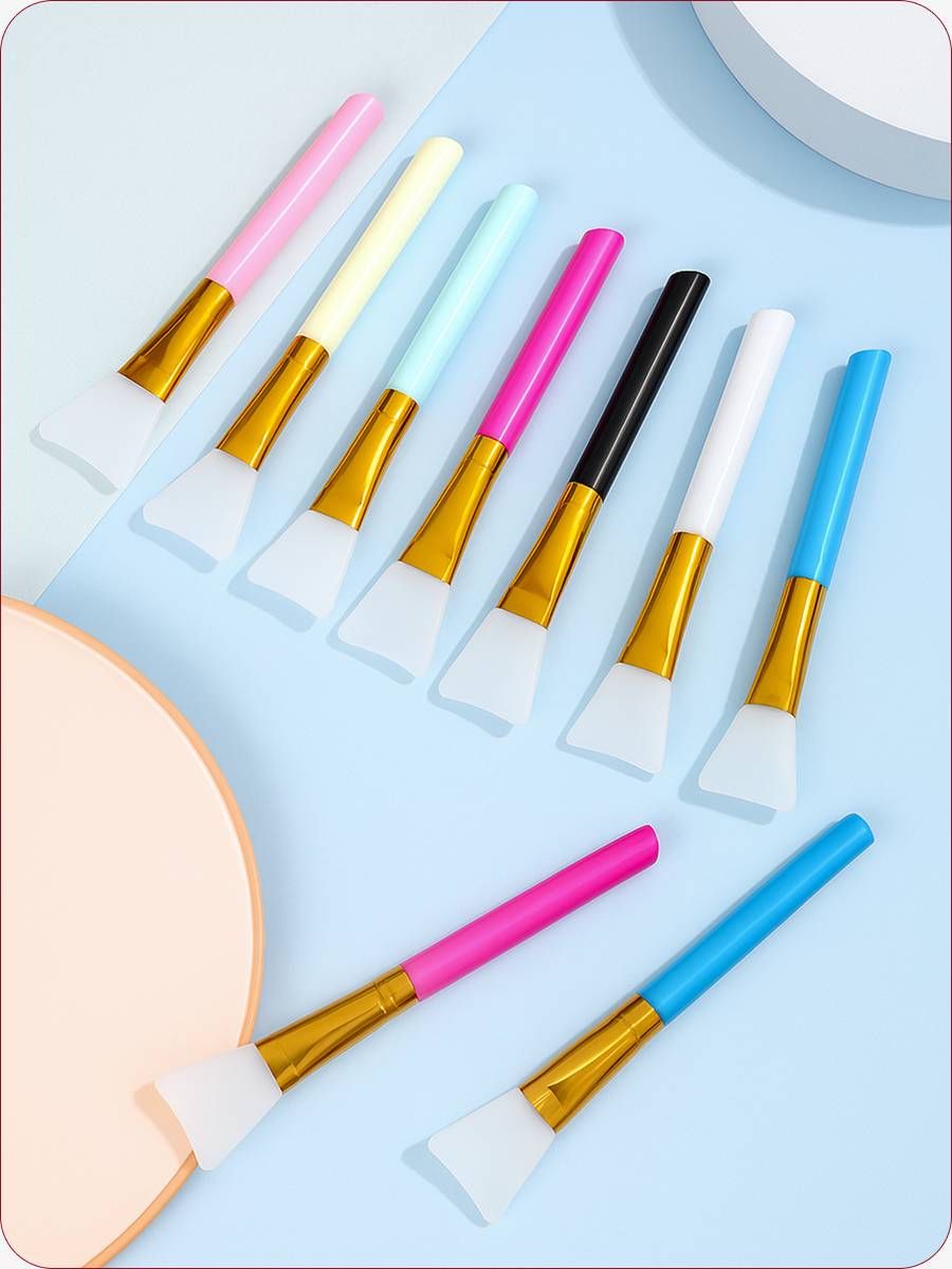 AVRAHOME, Силиконовая кисточка для нанесения масок пилинга скрабирования/ кисть для маски