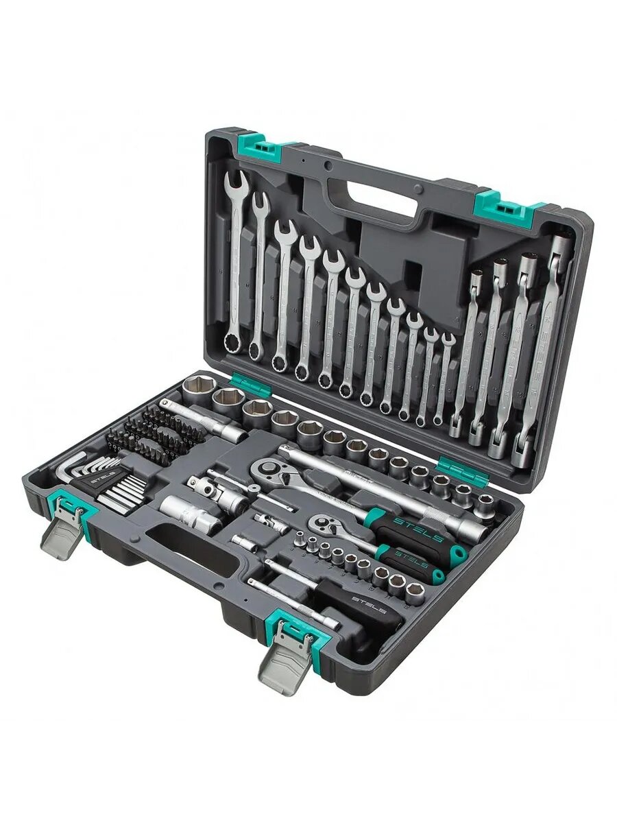 Набор инструментов для автомобиля 1/2, 1/4, 88 предметов