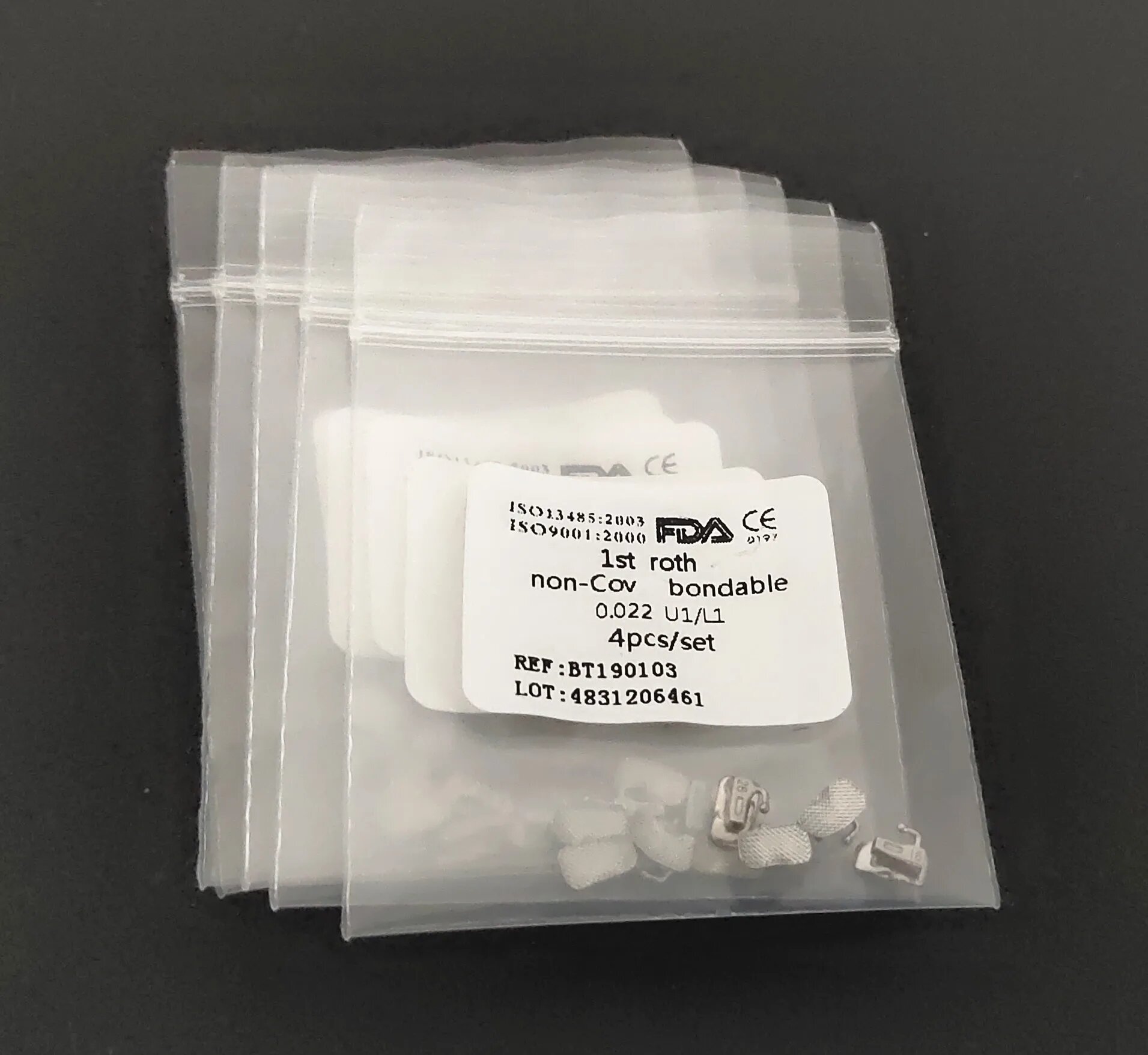 Буккальные трубки Roth/MBT 0,022 0,018 1-й 2-й металлические 40 шт. 022 2ND MBT