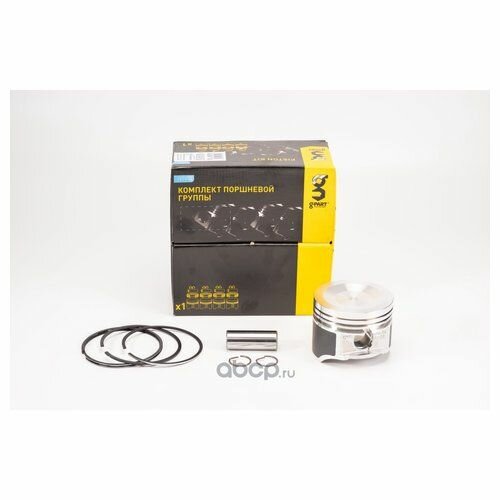 Поршень цилиндра умз-421 (101,0) уаз к-т 4шт. с поршневыми кольцами g-part G-part GP10050052