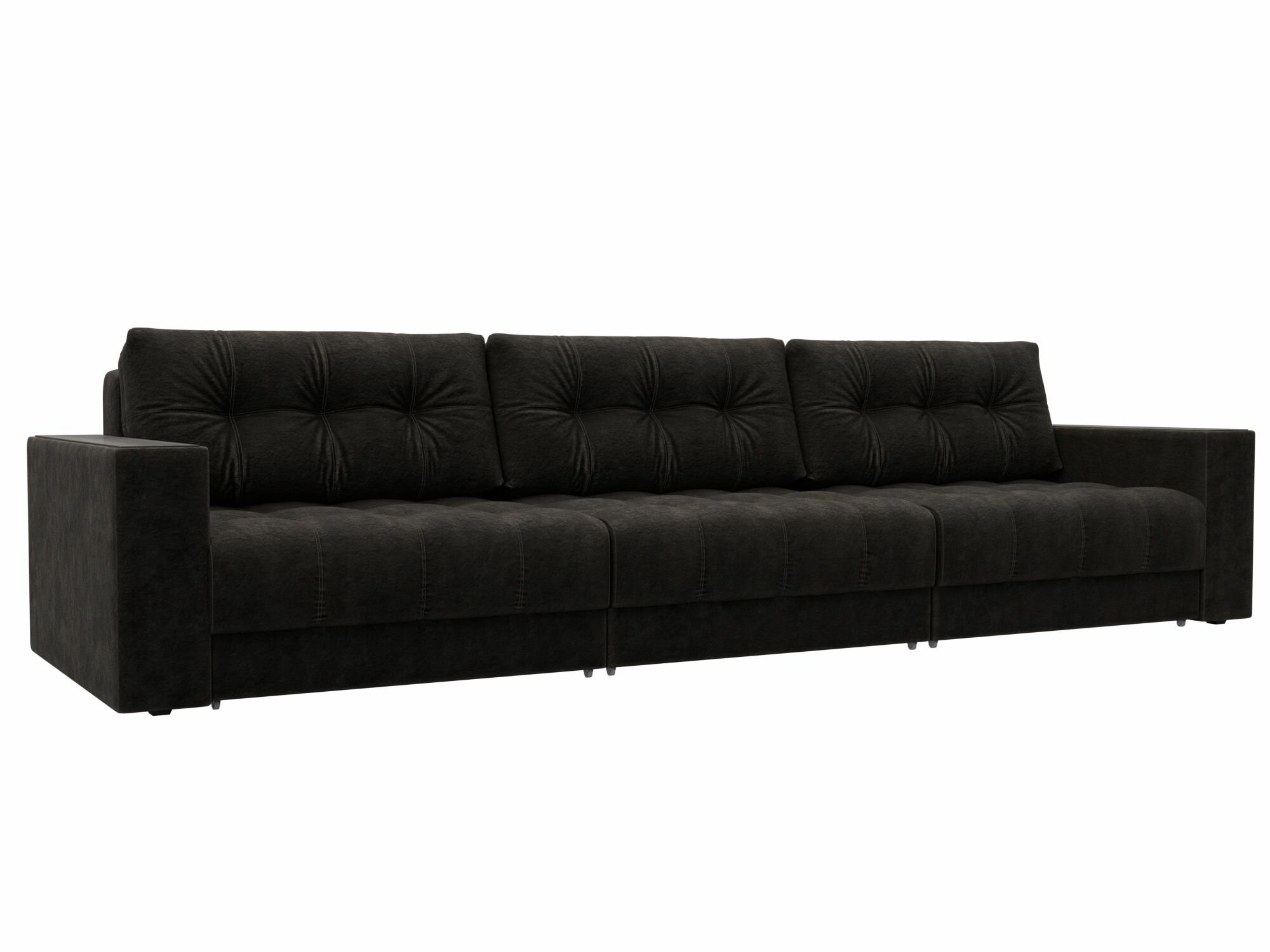 Диван прямой с декором Бруно НПБ Лонг, Велюр