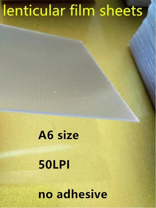 Лентикулярная пленка Colormaker 50LPI 10 шт. A6 size lenticular